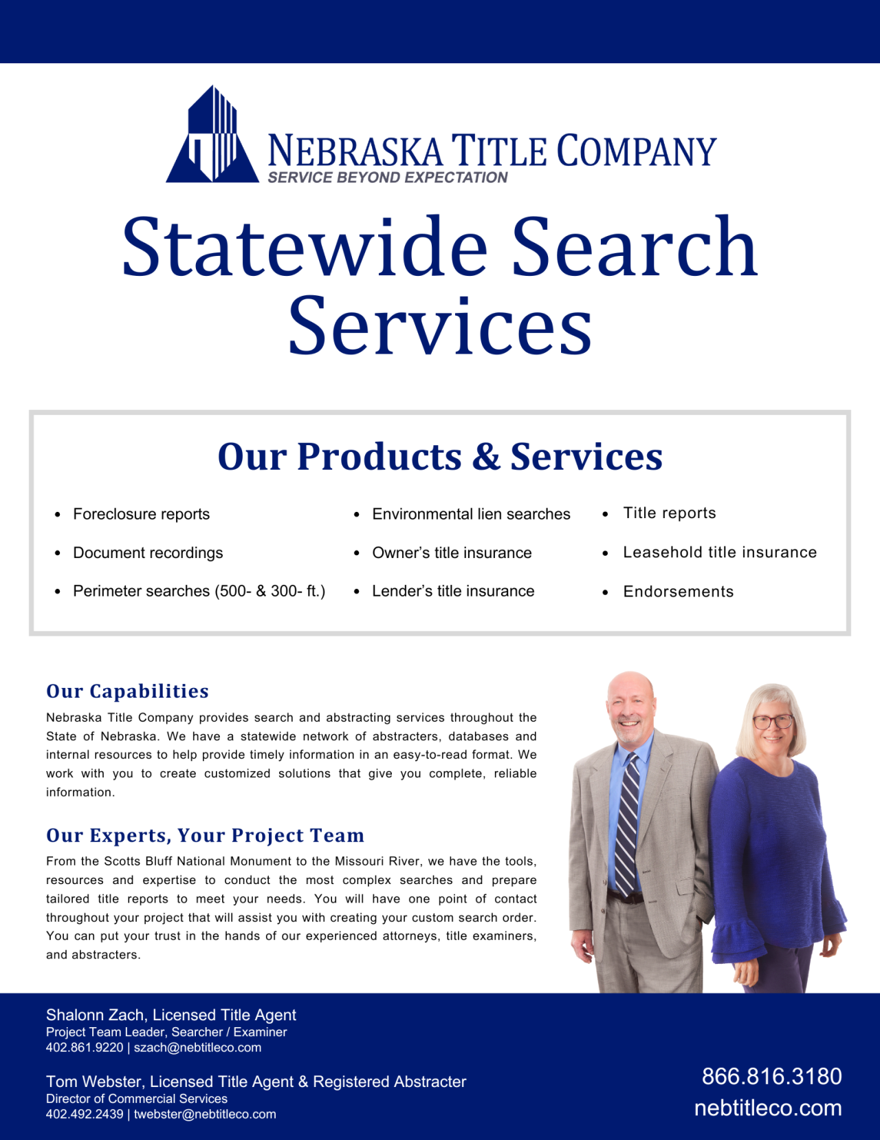 Search Services - Auburn, NE Title Company | Nebraska Title Company